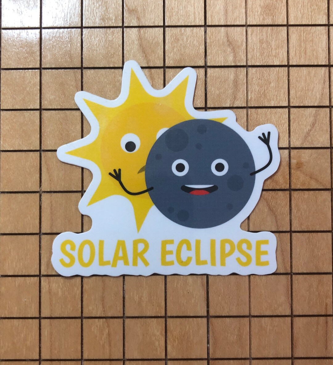 Eclipse Sticker, Solar Eclipse, 2024, Phone Case Decal, Water Bottle ...