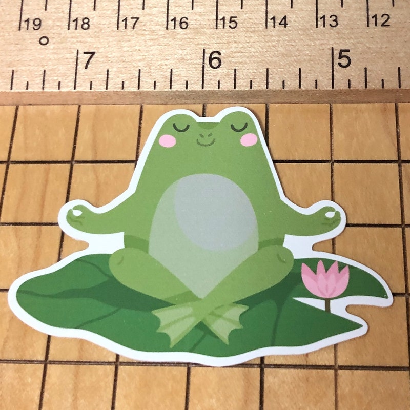 Lily Pad Sticker - Etsy