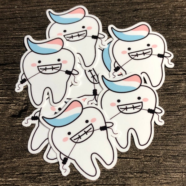 Teeth Hygiene Stickers - Etsy