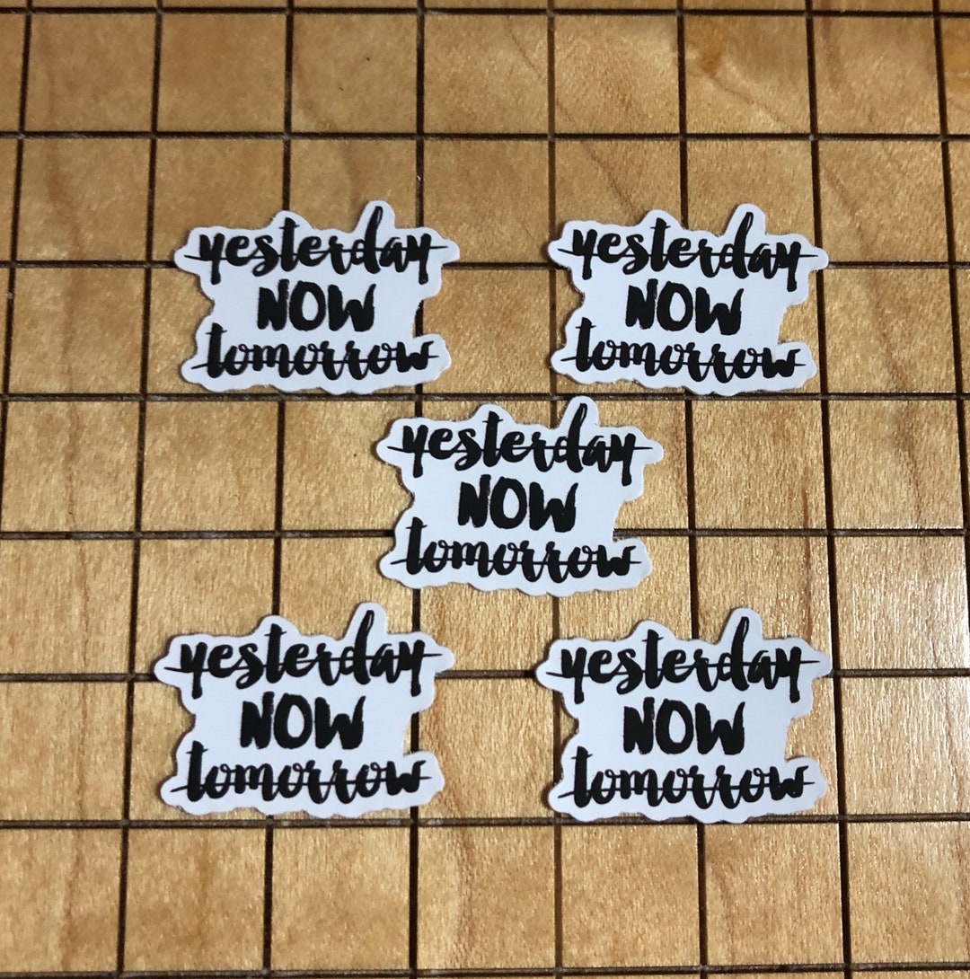 5 MINI Now Stickers, Tiny Sticker, Laptop Decal, Phone Case Decal ...