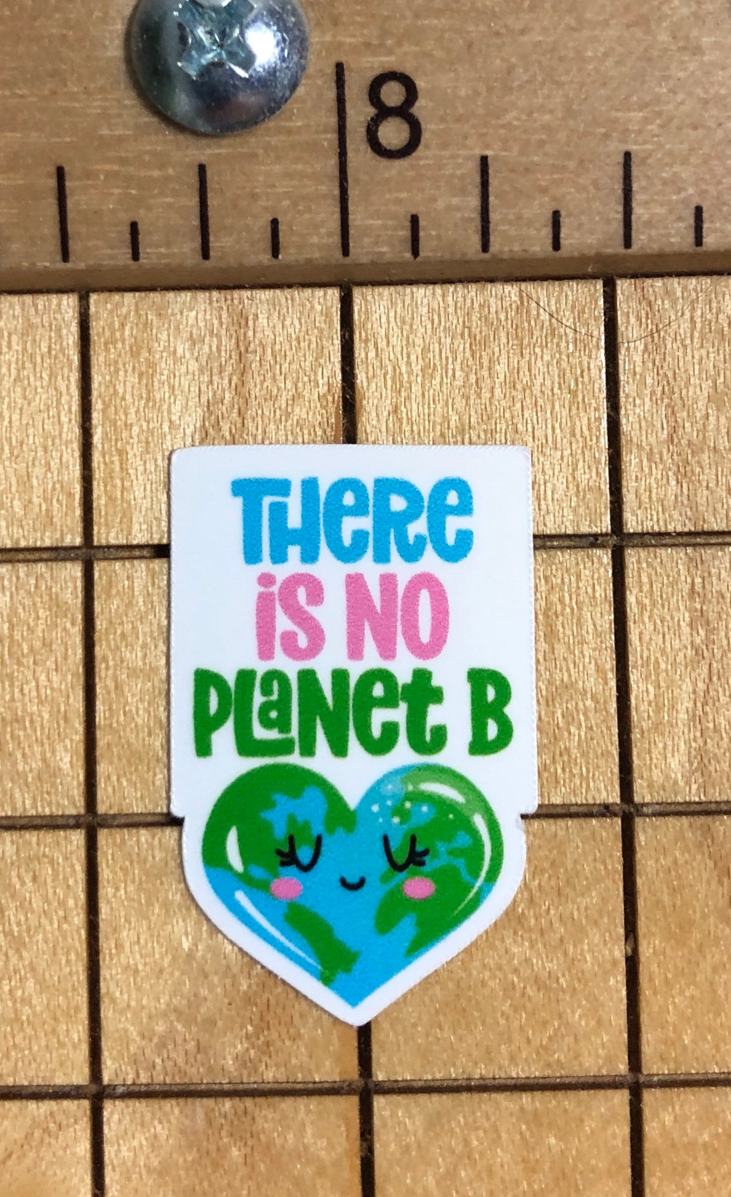 5 MINI Earth Day Stickers Earth Sticker Earth Decal There - Etsy