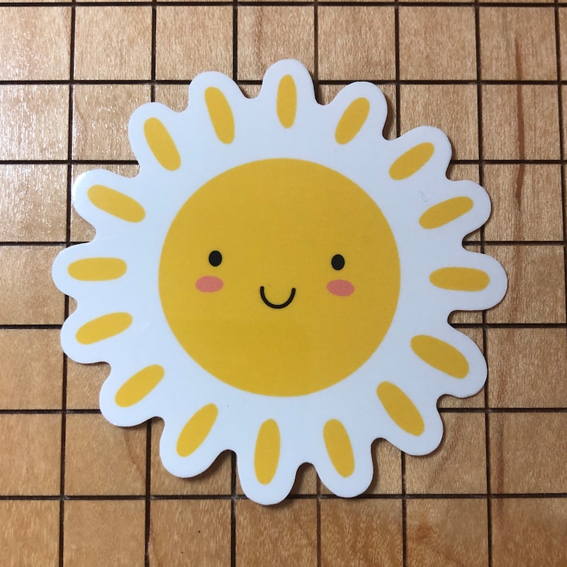 Sun Stickers - Etsy