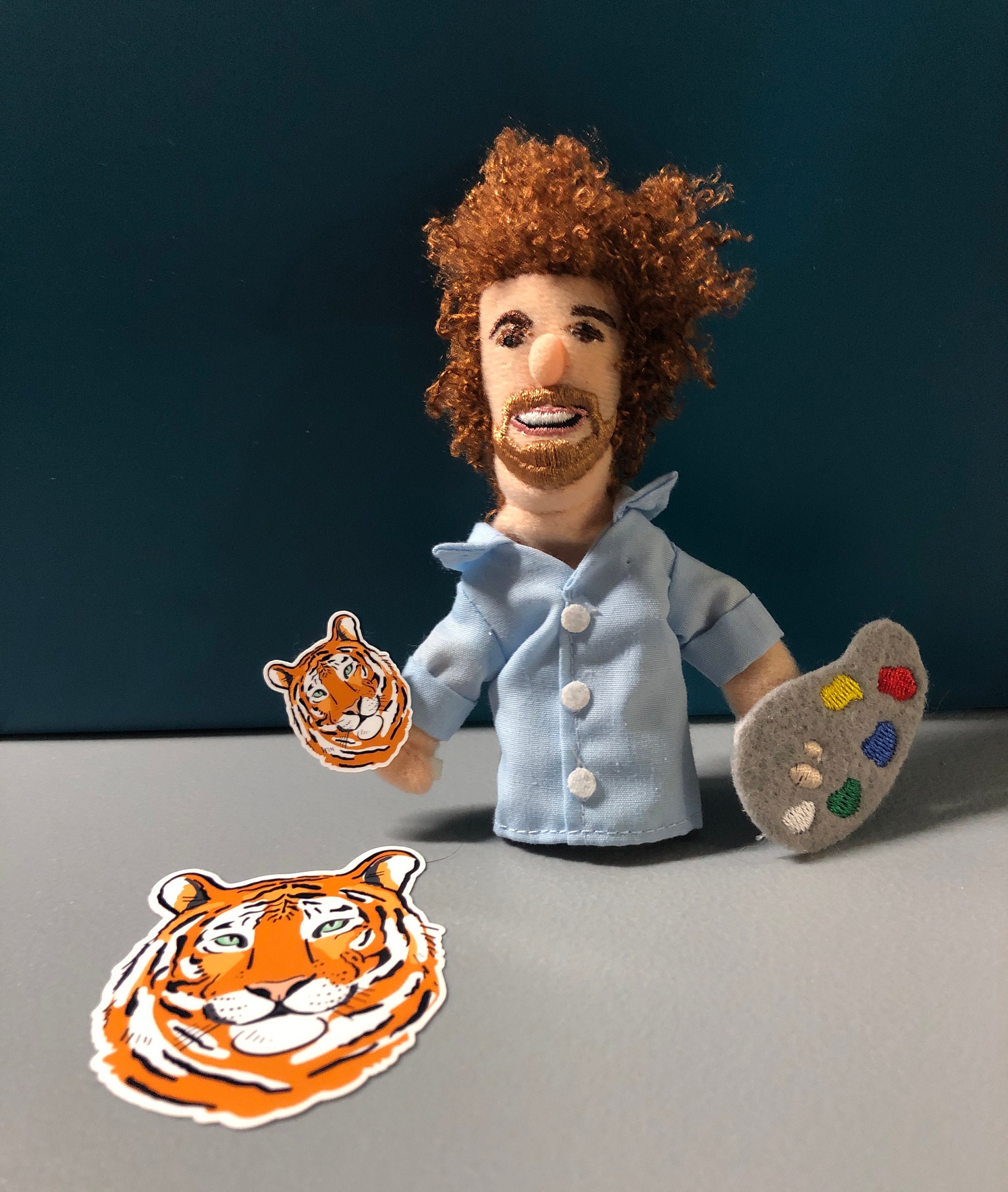 5 MINI Tiger Stickers, Tiger Face, Tiger Decal, Tiny Sticker, Sticker ...