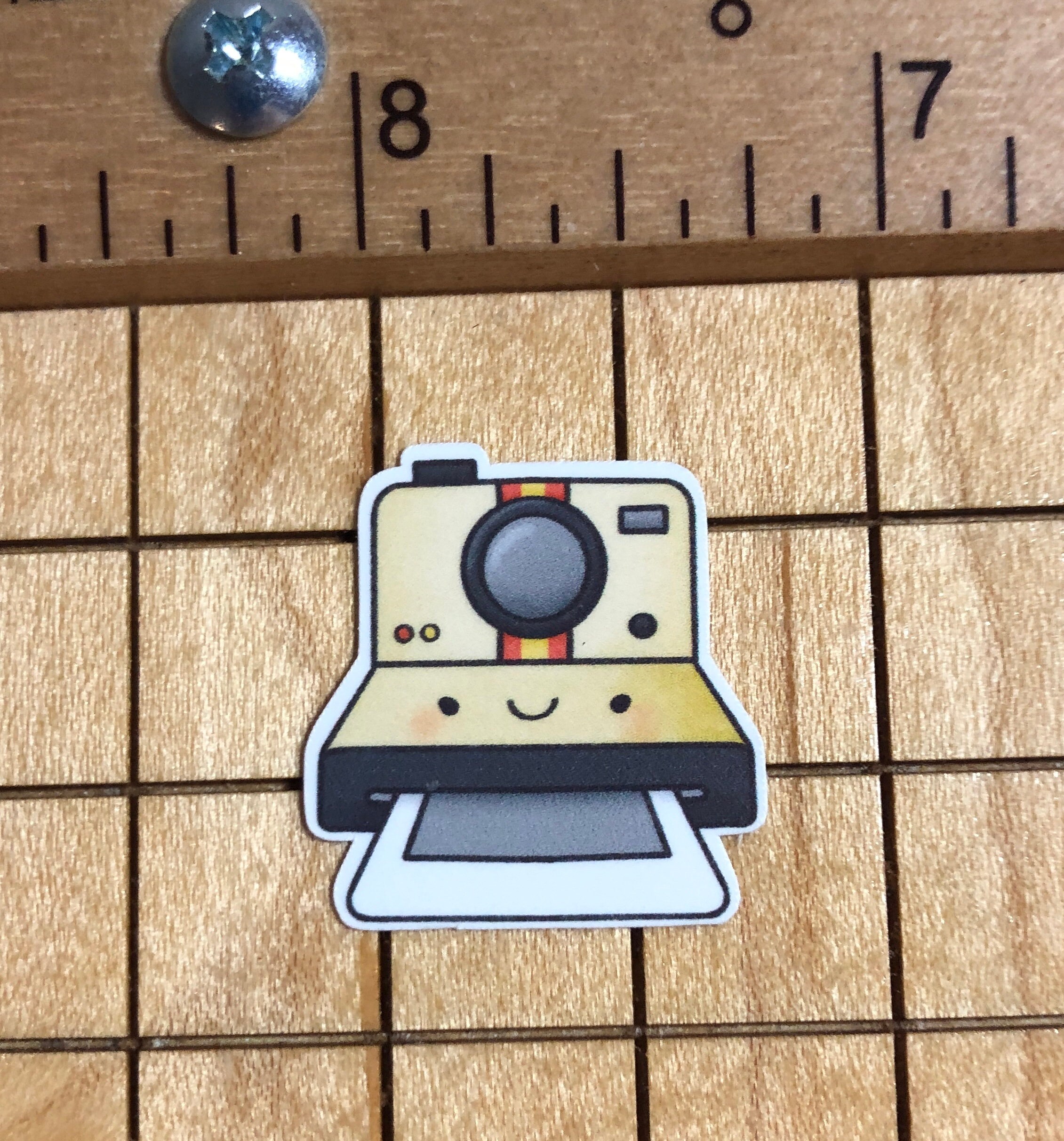 5 MINI Camera Stickers Camera Decal Instant Camera Tiny - Etsy