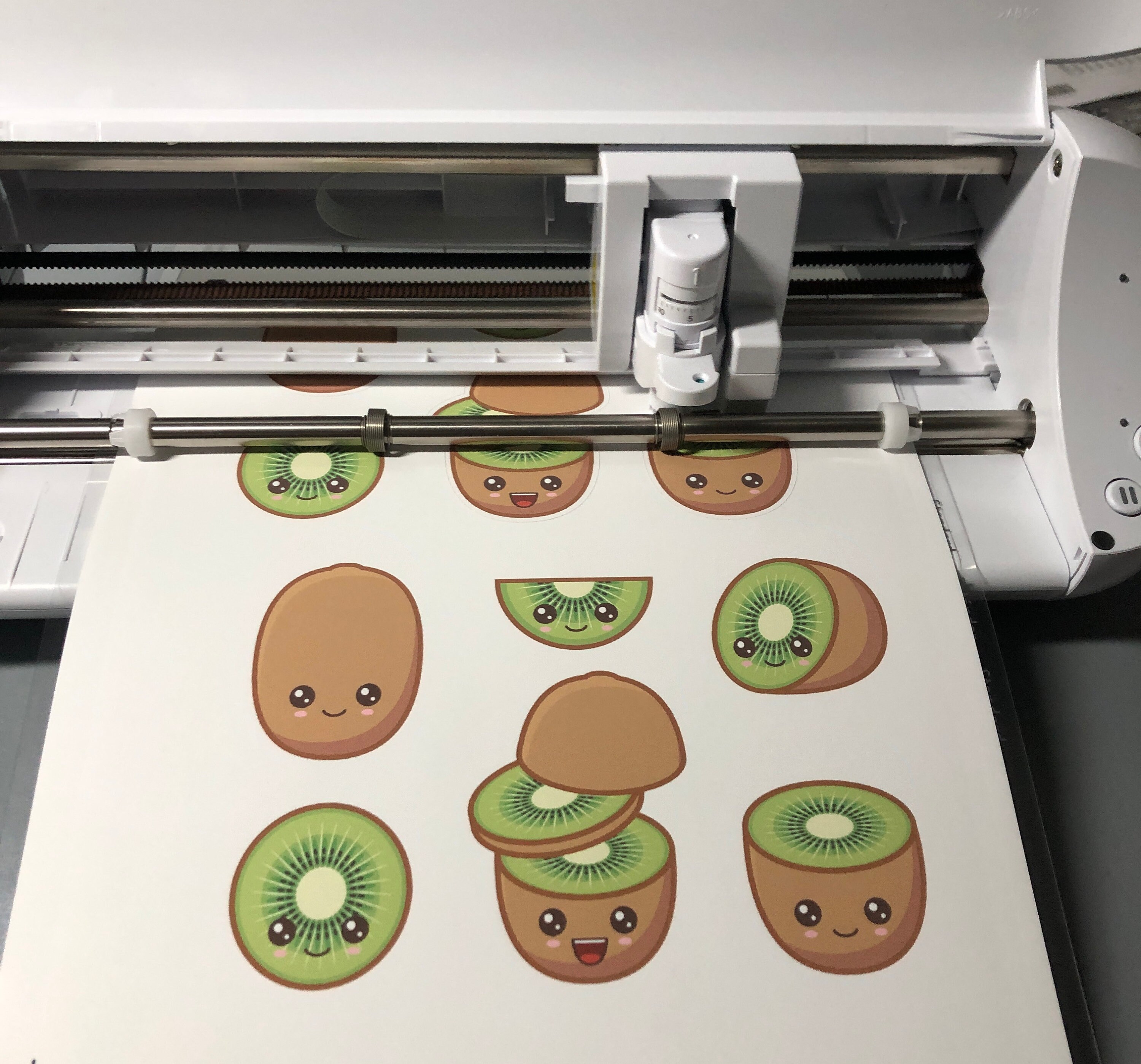 Kawaii Kiwi Sticker Set Kiwi Decal Kawaii Sticker Kawaii - Etsy