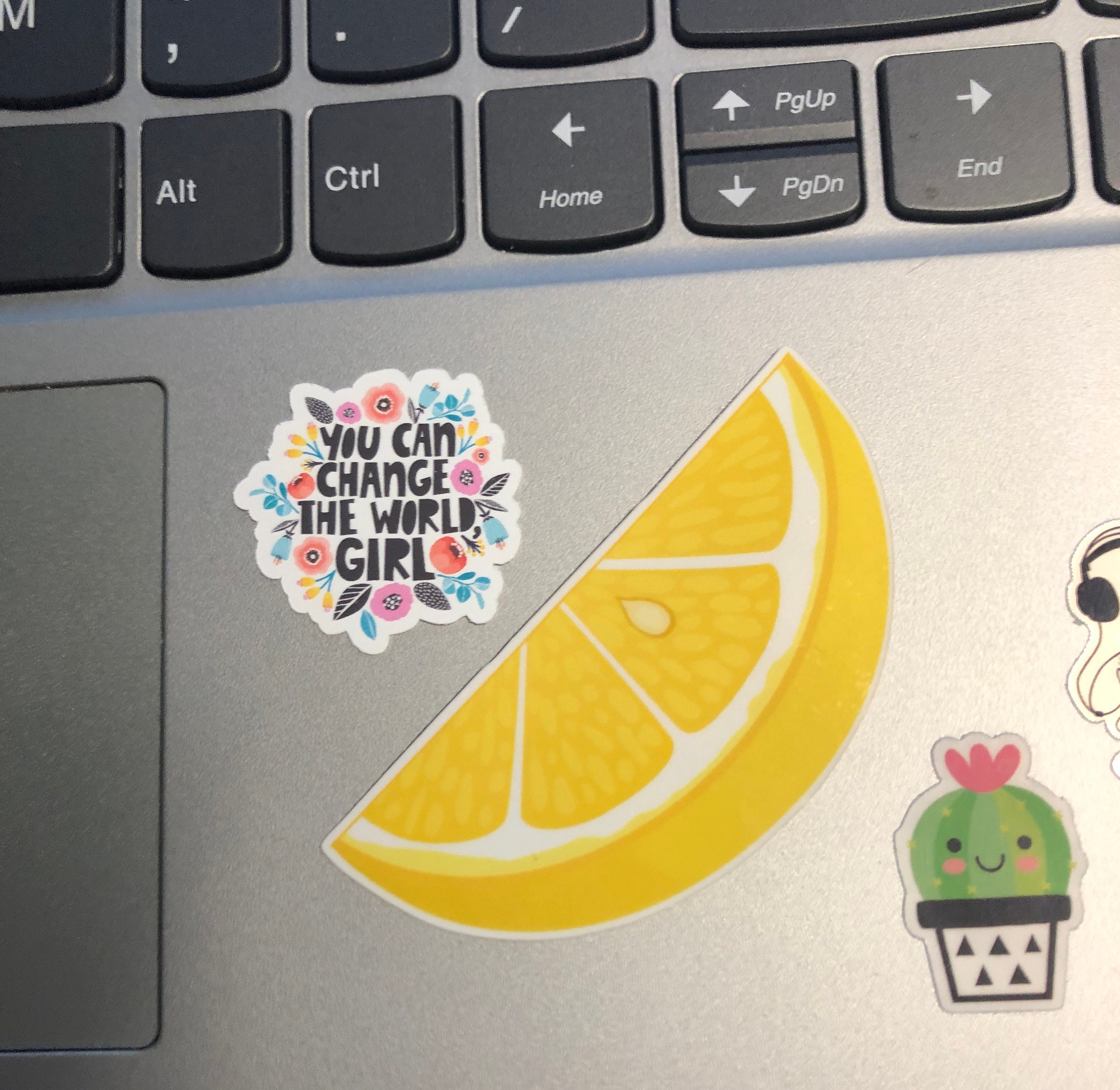 Lemon Sticker Lemon Slice Lemon Decal Lemon Sticker Laptop - Etsy