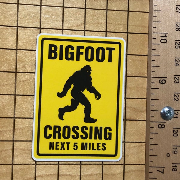 Bigfoot Crossing - Etsy
