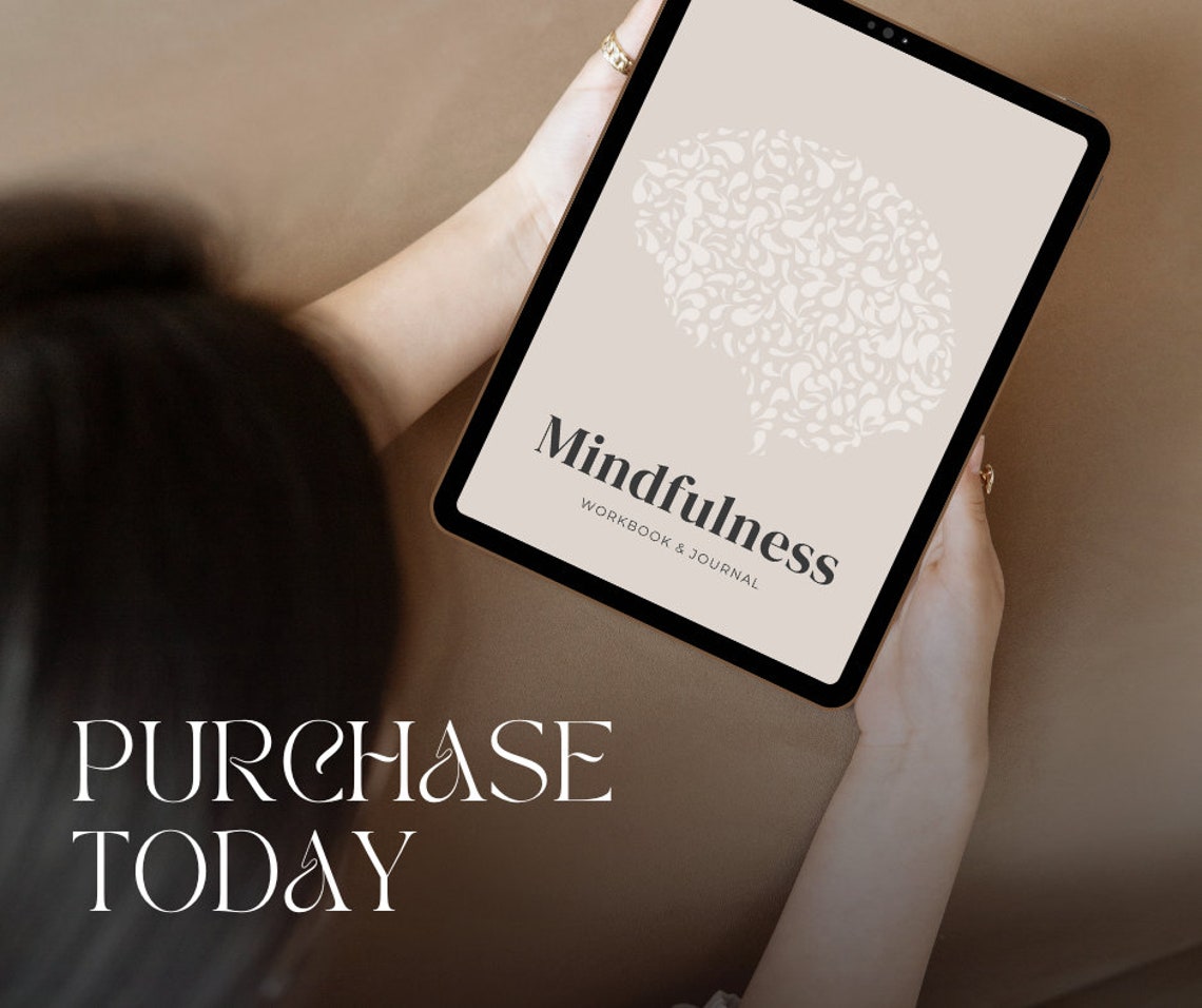 Mindfulness Self-discovery Journal & Workbook DBT Skills, Therapy ...