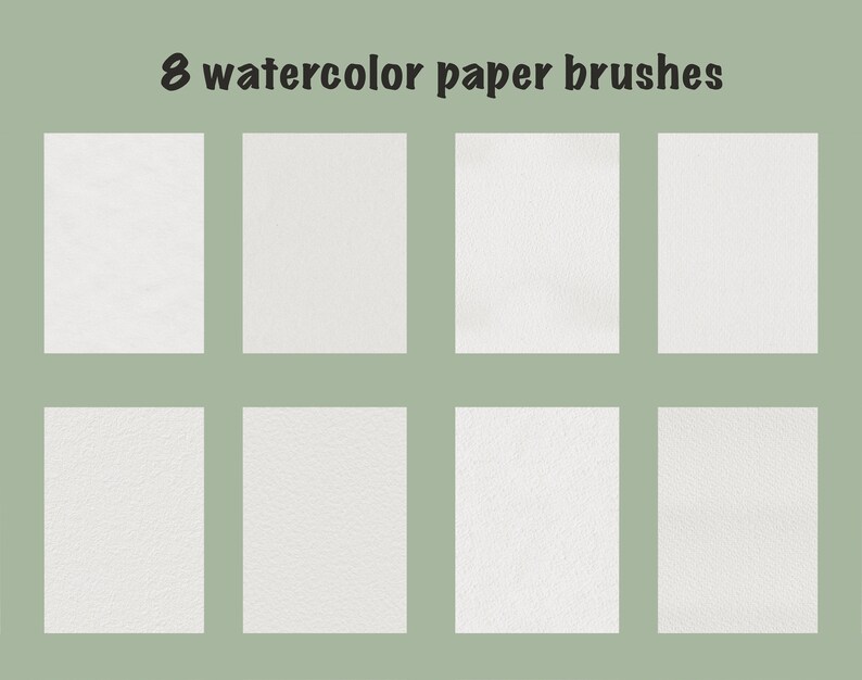Watercolor Brushes for Procreate, Realistic Watercolor Brush ...