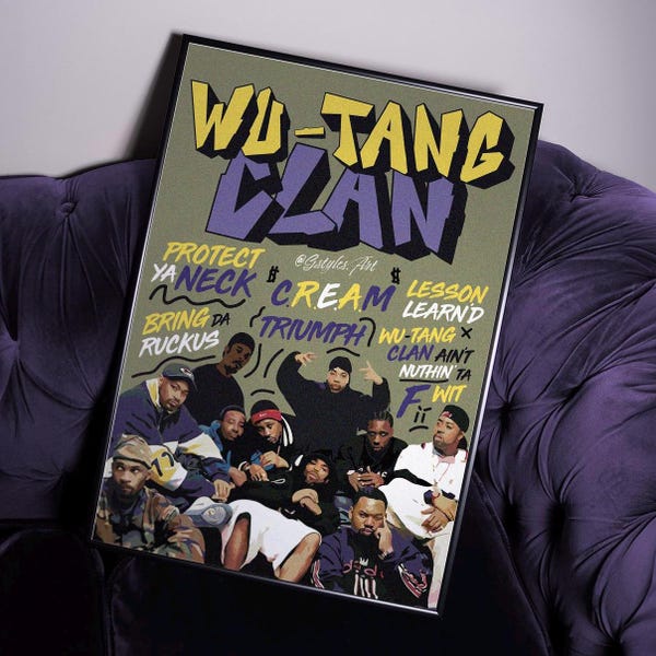 Wu Tang Art - Etsy