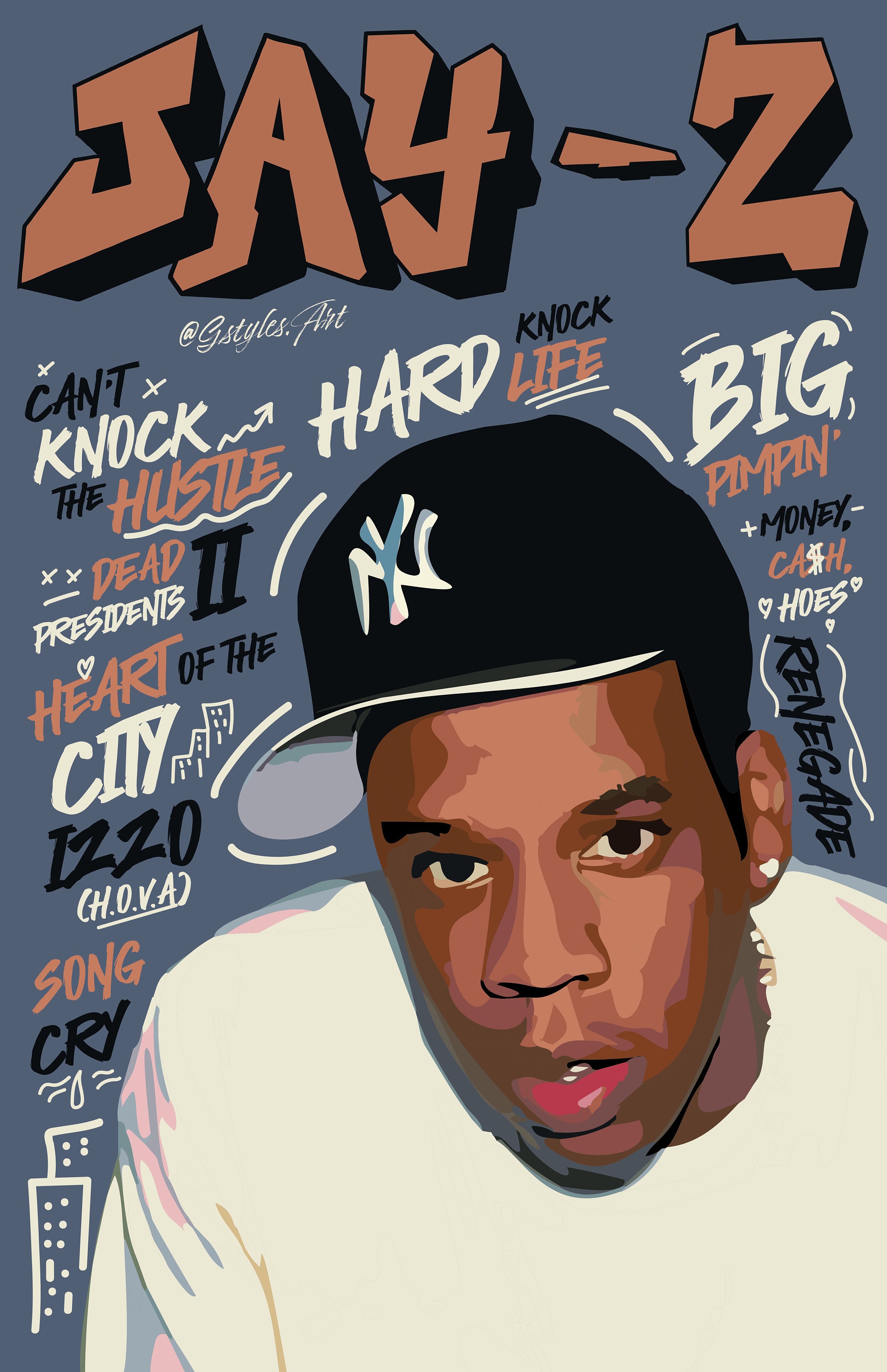 Jay-z / Jay-z Poster Hip Hop Wall Art - Etsy