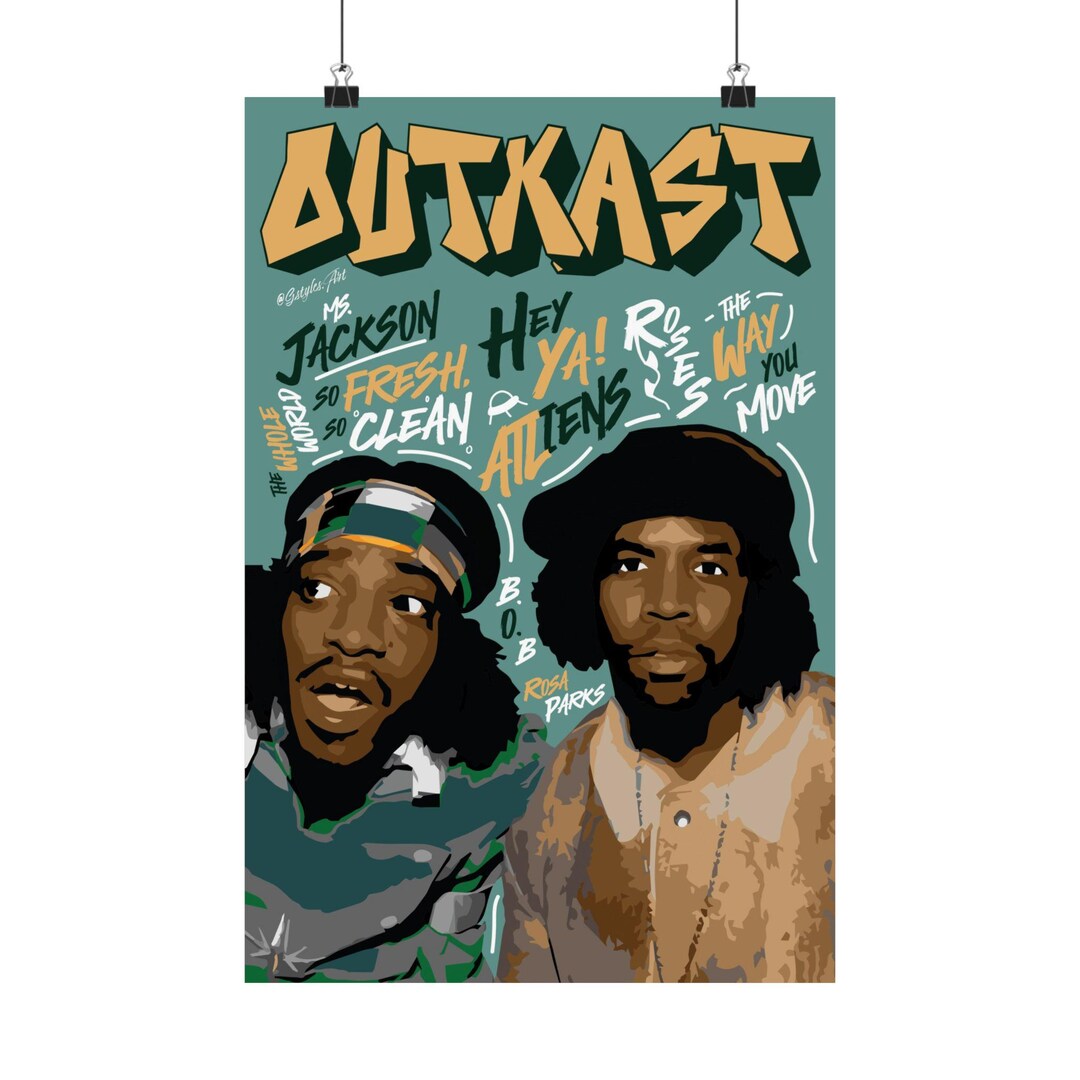 Outkast Poster Custom Art 12x18/20x30 - Etsy