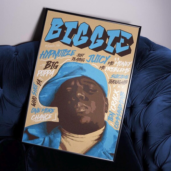 Biggie Smalls Poster - Etsy