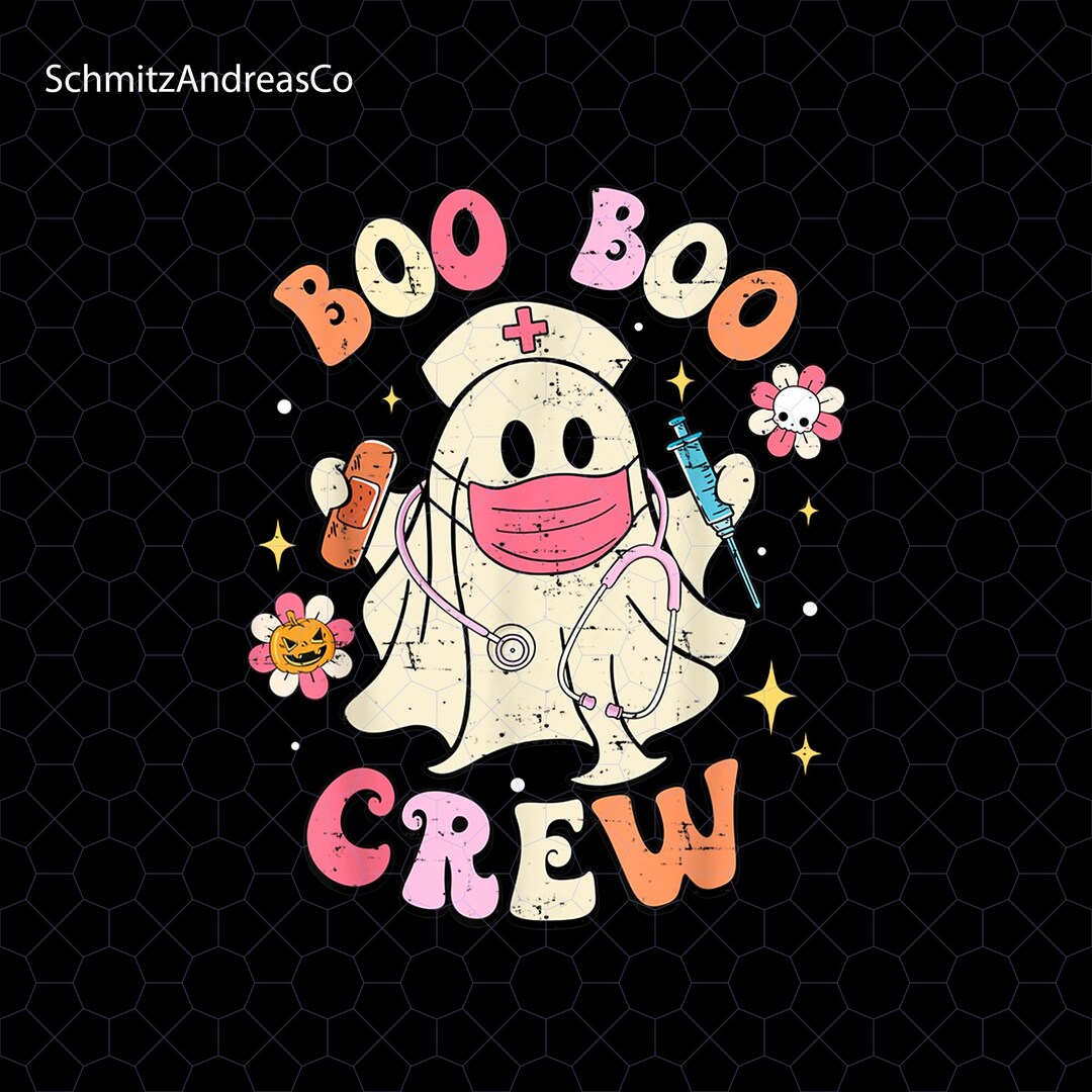 Boo Boo Crew Png, Halloween Nurse Png, Halloween Png, Nurse Halloween ...