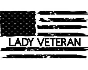 US NAVY FEMALE Veteran Decal Usn United States Military Armed Forces ...