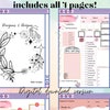 Dnd PINK Character Sheet *digital - Etsy