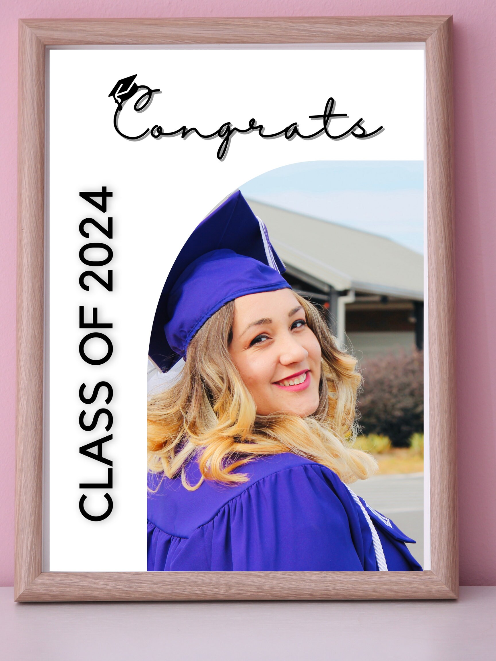 Graduation Party 2024 Welcome Sign, Photo Graduation Welcome Poster ...