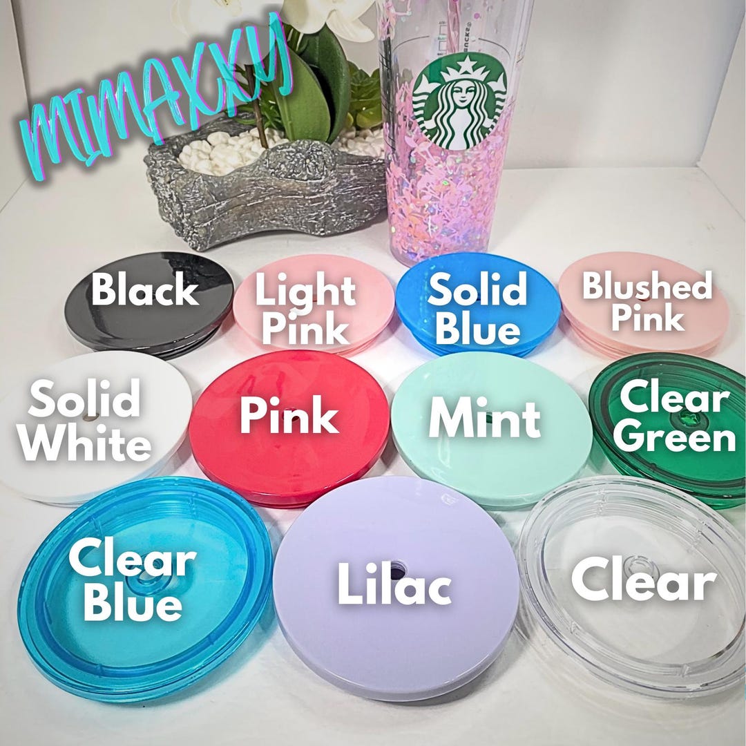 REPLACEMENT LID, Flat Lid for Starbucks Venti Tumbler,fit 24oz and 16 ...
