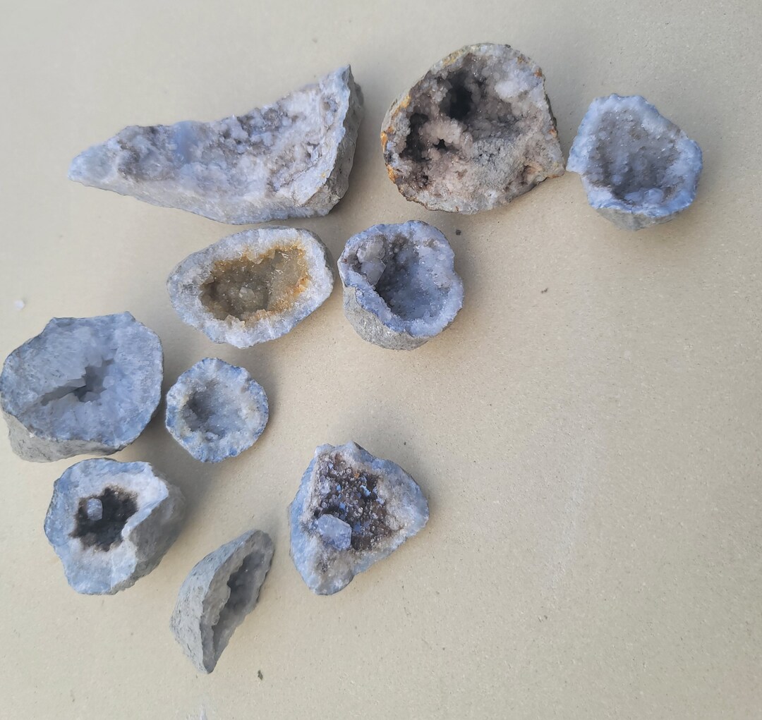 Set of 10 Raw Geodes/minerals - Etsy