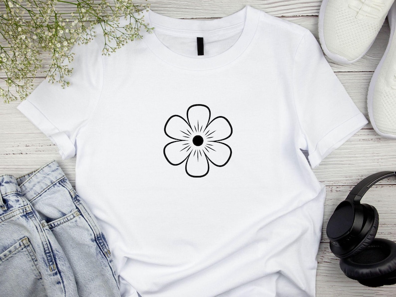 Flower Outline SVG Bundle: Spring Floral Clipart (digital Download) - Etsy