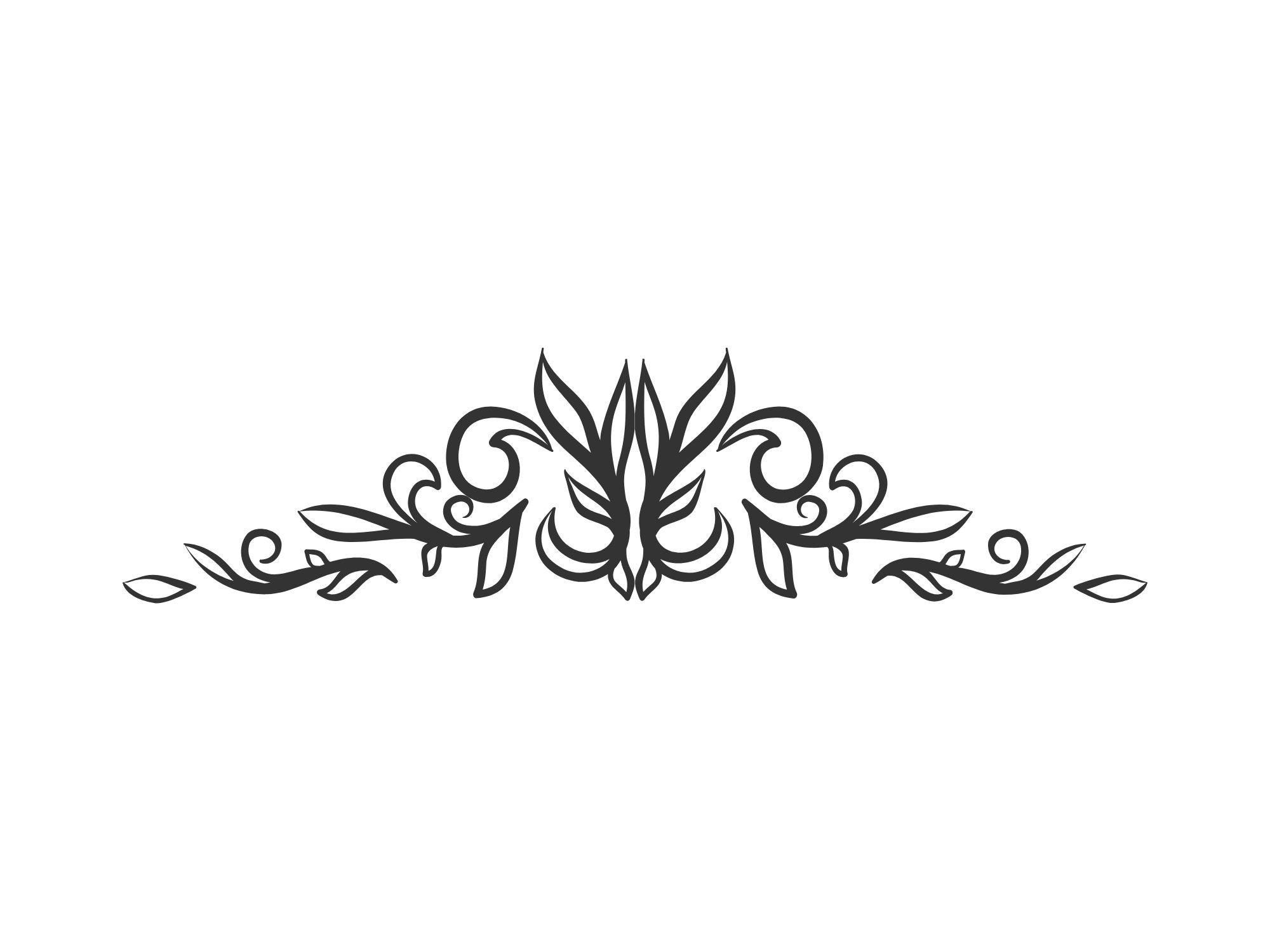Filigree Scroll SVG Bundle: Laser Engraving Design (digital Download ...