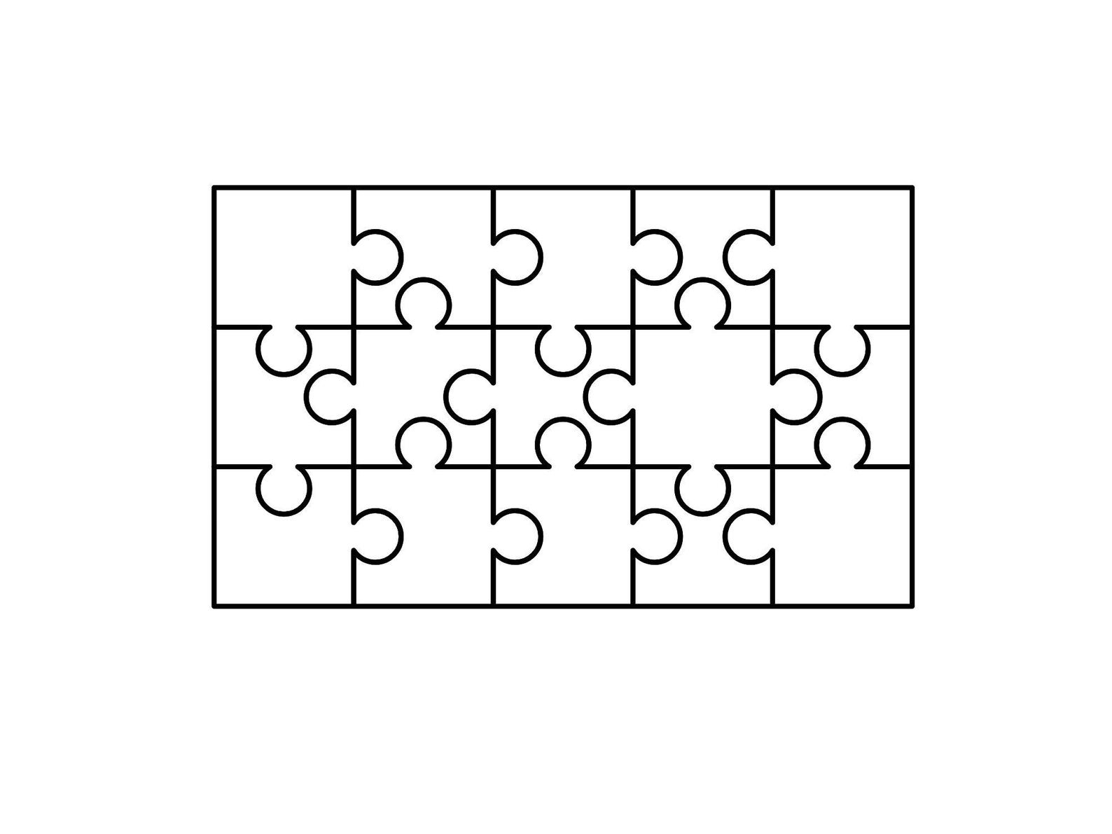 Puzzle Svg Templates,puzzle Cutting Files,puzzle Piece Svg,puzzle Cut ...