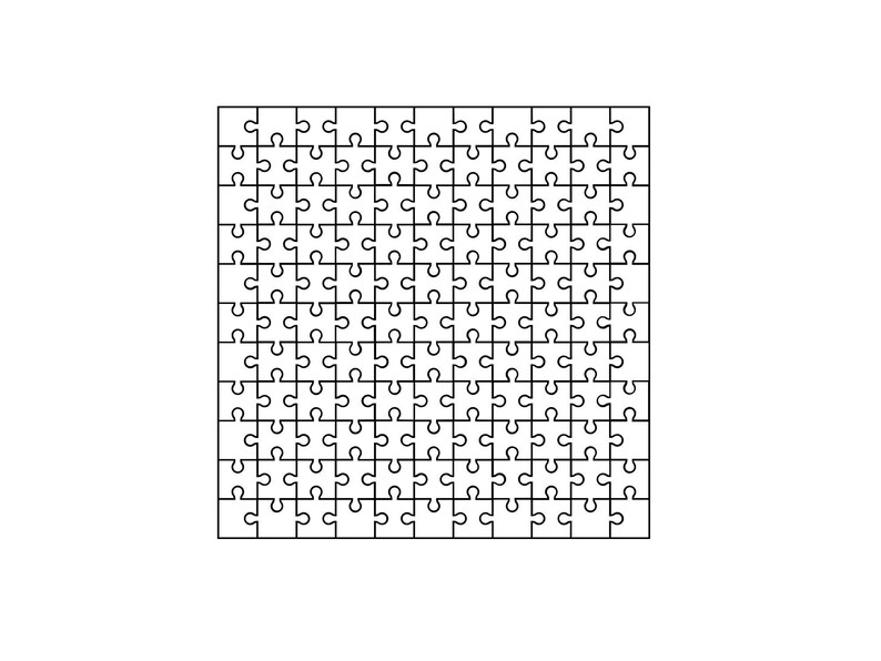 Puzzle Svg Templates,puzzle Cutting Files,puzzle Piece Svg,puzzle Cut ...