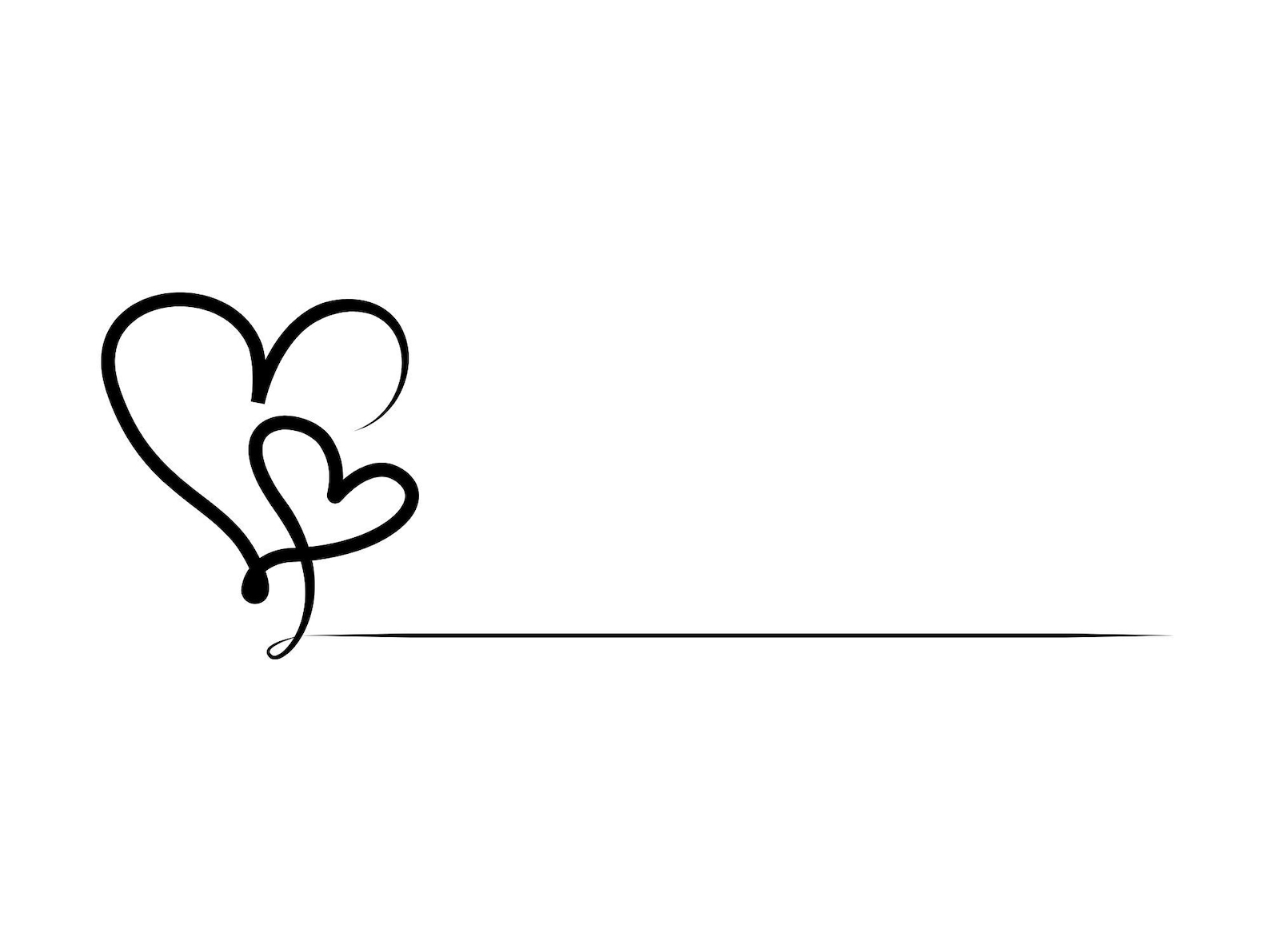 Heart Text Divider Svg Bundle,wedding Text Dividers Svg,heart Border ...