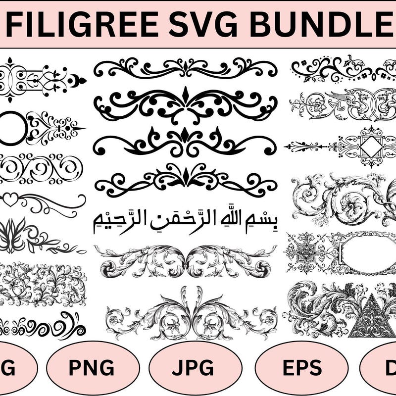 Laser Cut Filigree - Etsy