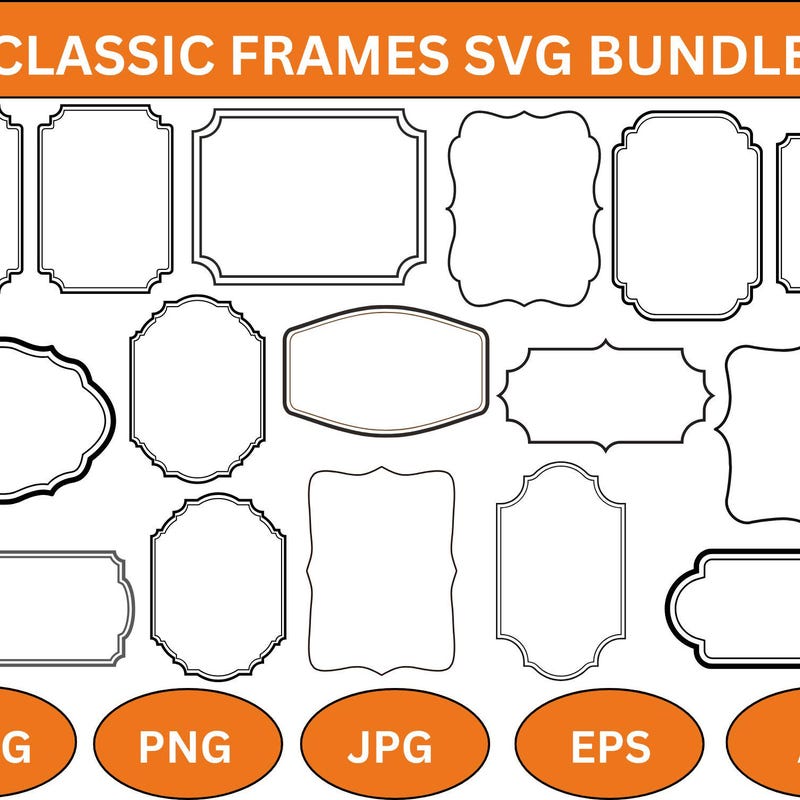 Square Shape Photo Frames - Etsy UK