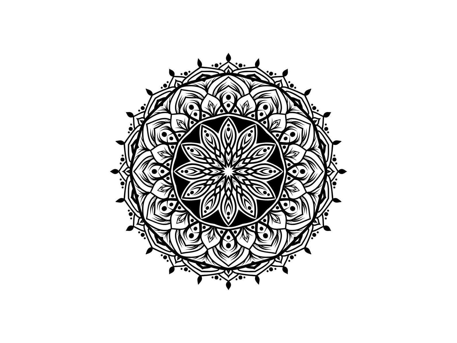 Mandala Svg,mandala Designs SVG and PNG Files Cricut Svg,sublimation ...