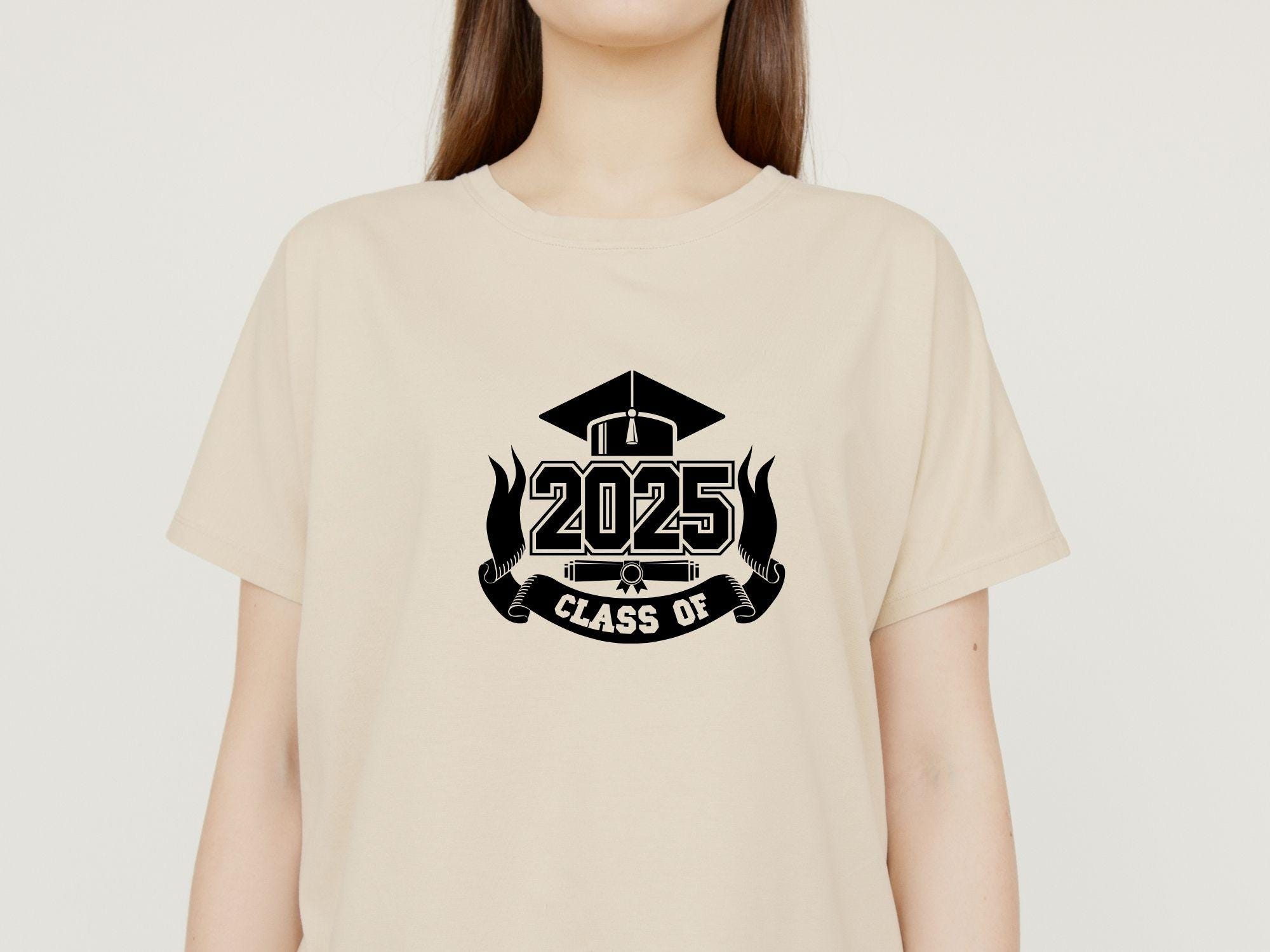 Senior 2025 Graduation SVG Bundle: Cricut Cut Files (instant Download ...