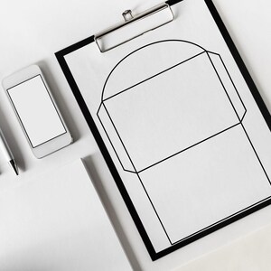 Envelope Template Bundle: Printable PDF & PNG Files (commercial Use) - Etsy