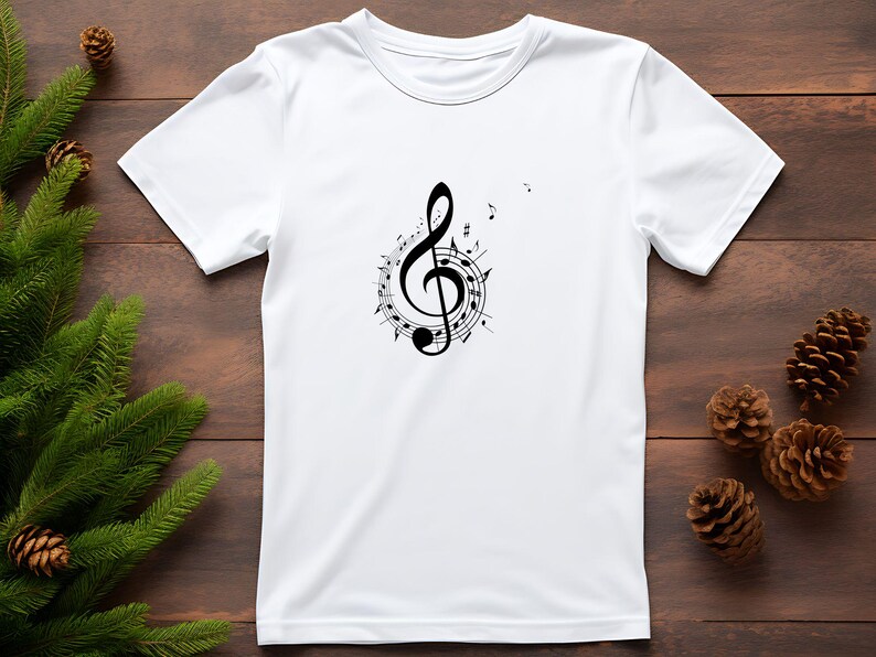 Music Notes SVG Bundle: Musical Clipart, Cutting Files (digital ...