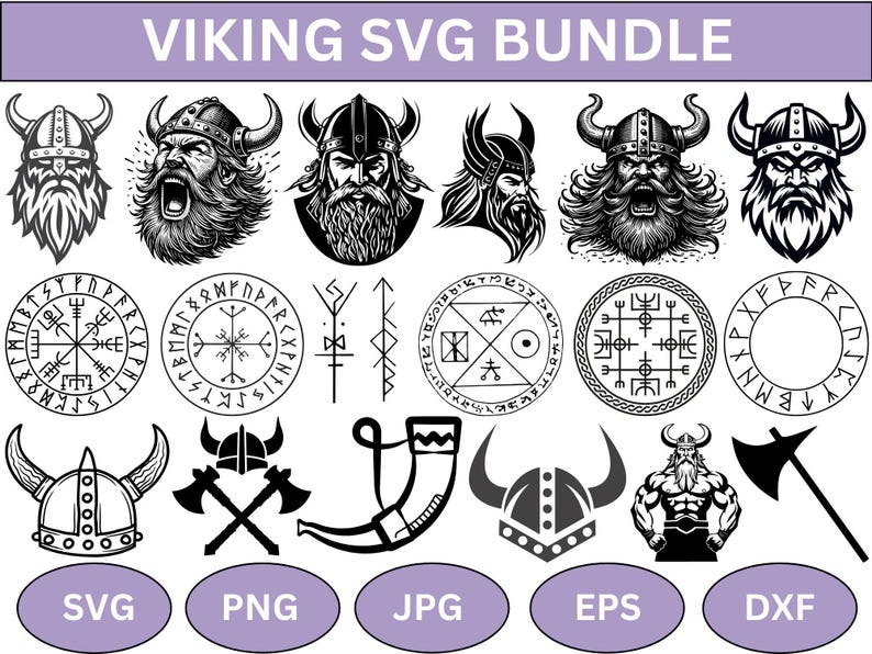 Viking Svg,celtic and Viking Svg Bundle,viking Warrior Svg,viking ...
