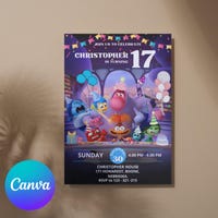 Inside Out Birthday - Etsy