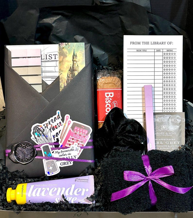 Blind Date With A Book Box, Dark Romance, Romantasy, Book Bundle, Mystery Gift - Etsy