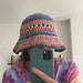 Chunky Multi Colored Bucket Hat 002 - Etsy