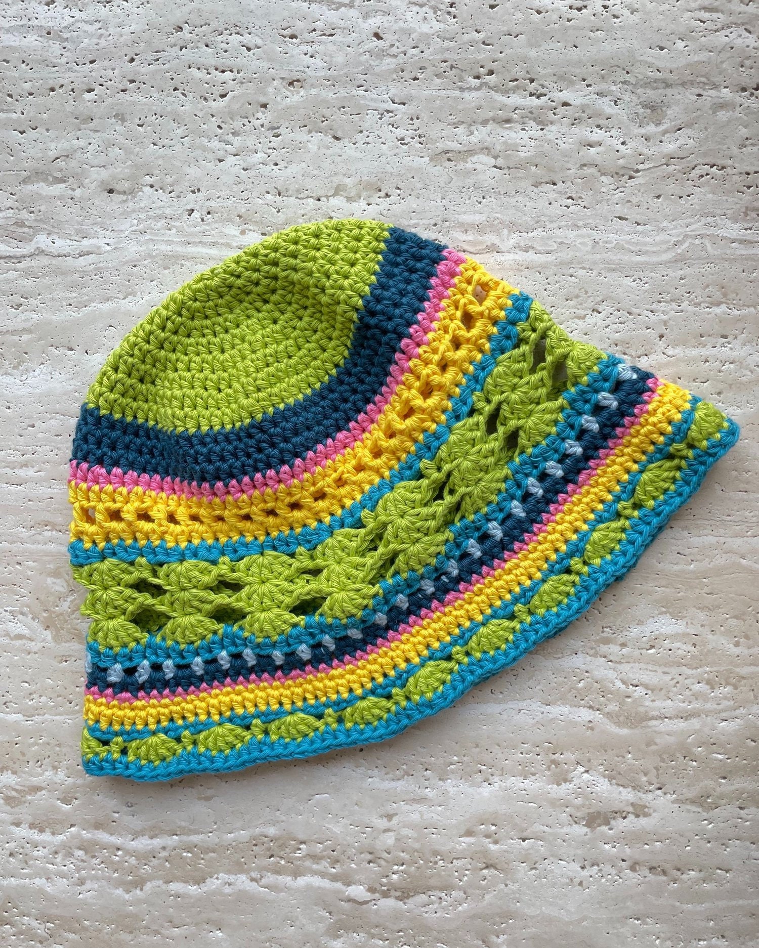 Multi Colored Bucket Hat 003 - Etsy