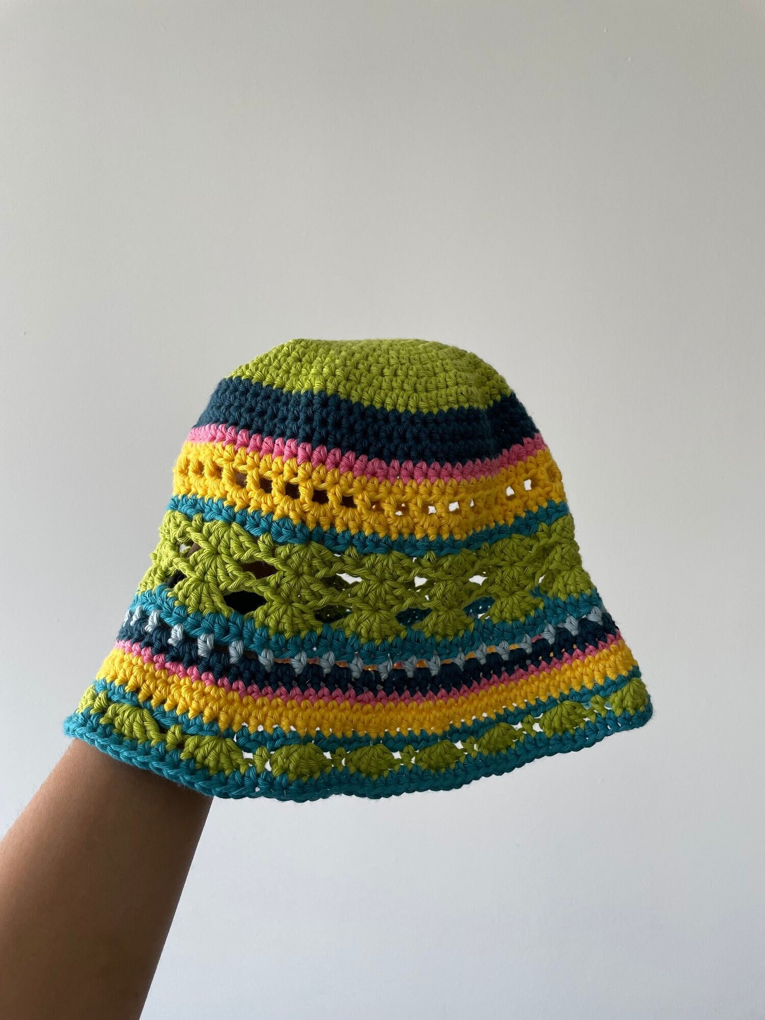 Multi Colored Bucket Hat 003 - Etsy