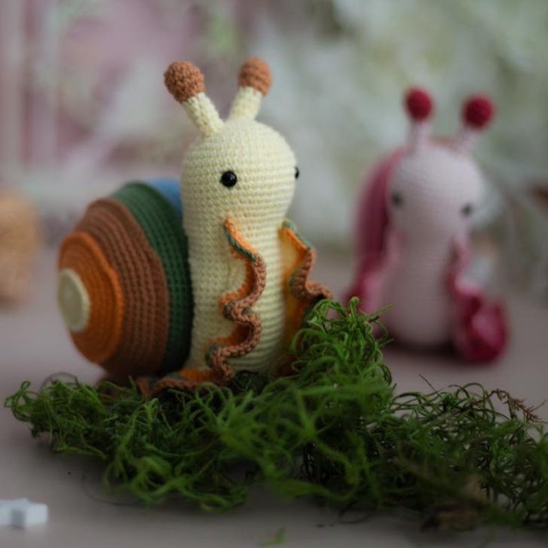 Amigurumi Crochet Snail Pattern (PDF) - Etsy