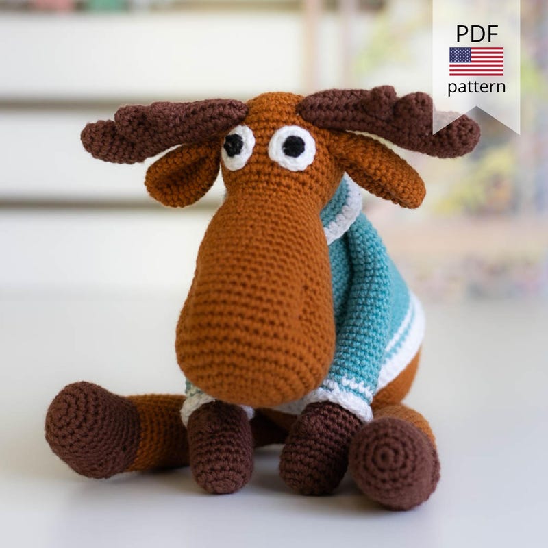 Moose Pattern - Etsy