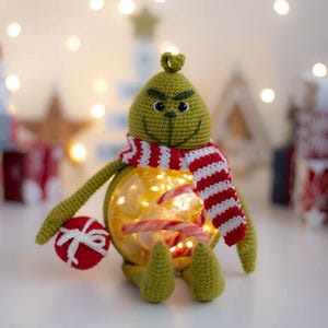 Christmas Crochet Grinch Amigurumi Pattern (PDF) - Etsy