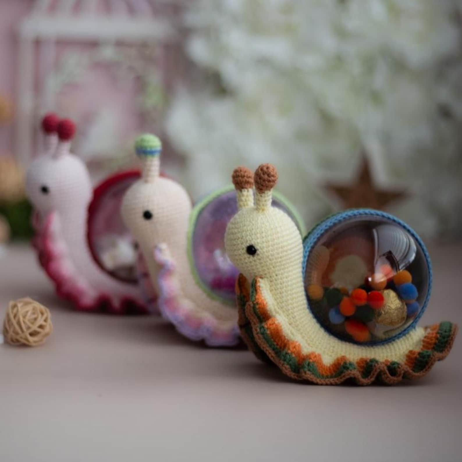 Amigurumi Crochet Snail Pattern. Original Crochet Decor - Etsy