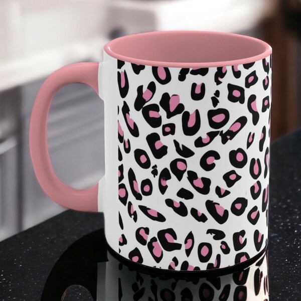 Leopard Print Mugs - Etsy