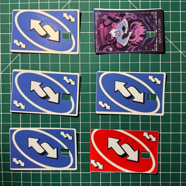 Credit Card Skins Uno - Etsy