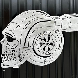 Skull Turbo Dxf Svg Dwg Digital Files - Etsy