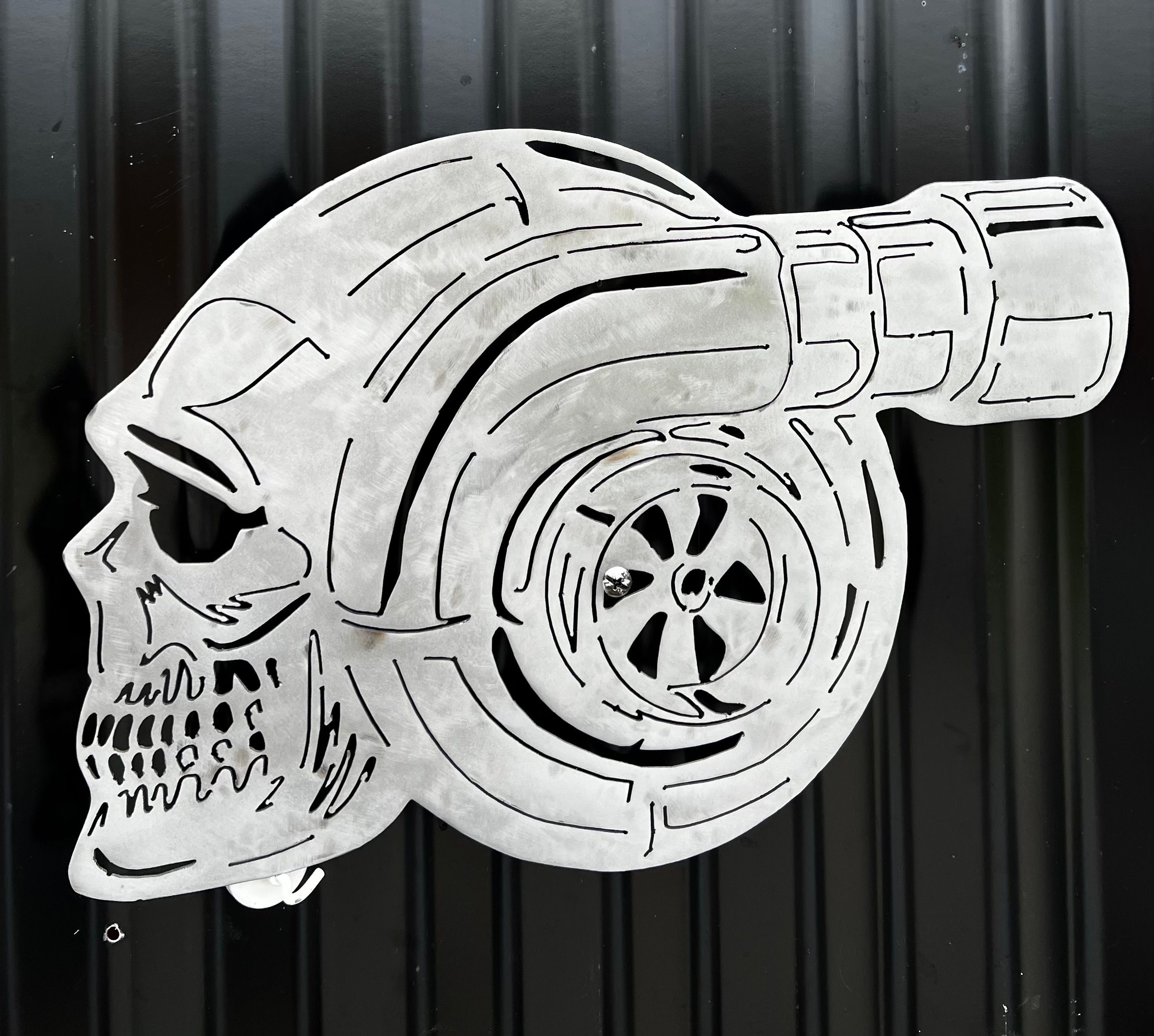 Skull Turbo Dxf Svg Dwg Digital Files - Etsy