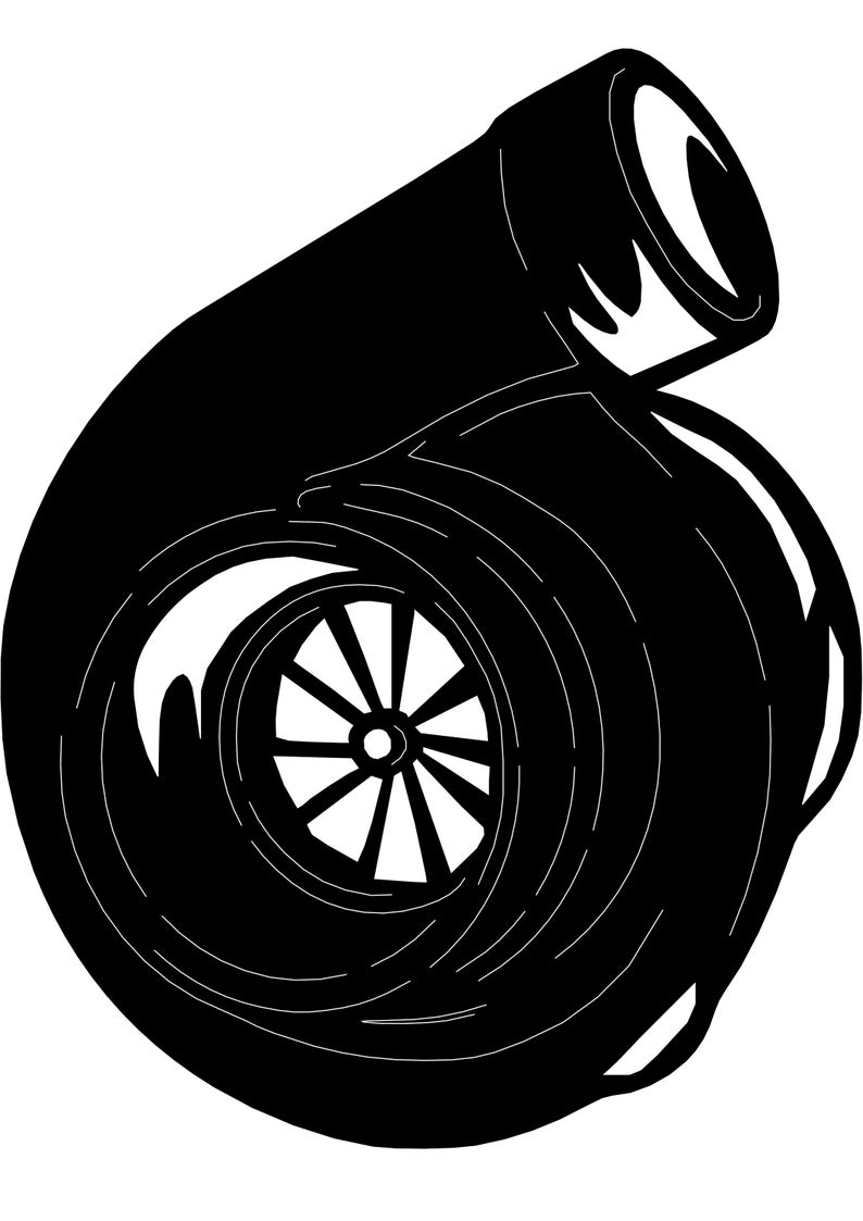 Turbo AR70 DXF SVG Files - Etsy