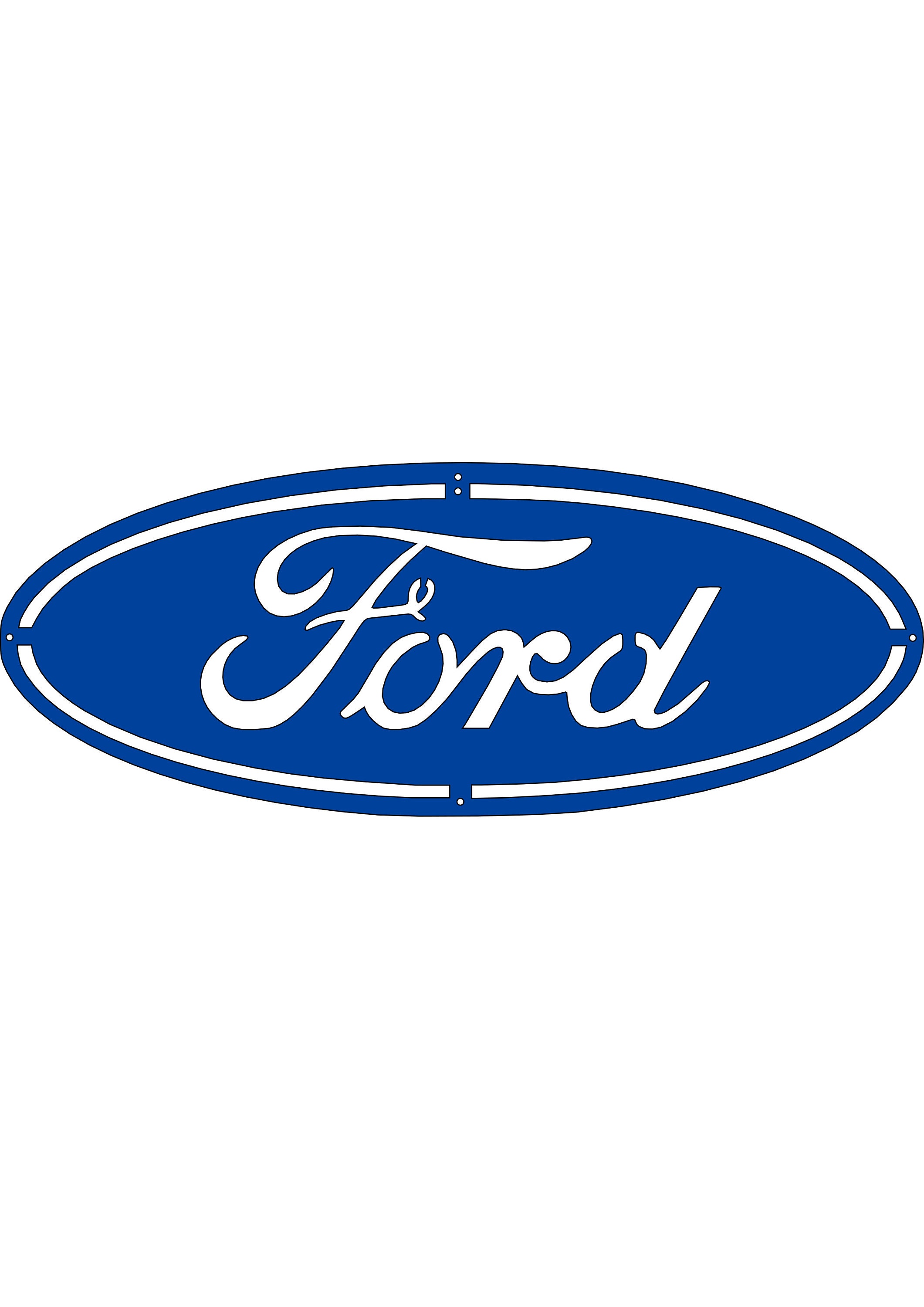 Ford Double Layered/sided DXF Cut Files - Etsy